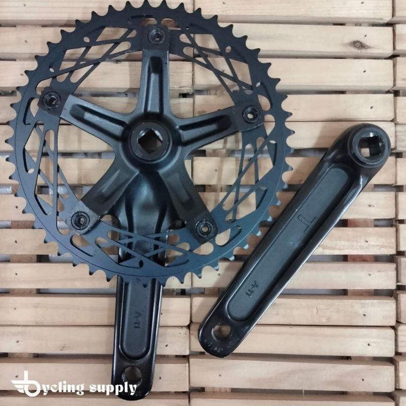 Jual Crankset Fixie Skeace Spider BB Kotak 49T 165MM Single Speed Fixed ...