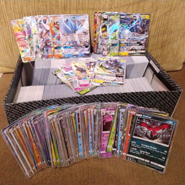 Jual Pokemon Random Bulk 500+ Kartu Bonus GX / V / EX / V Max dan Foil Original TCG Indonesia ...