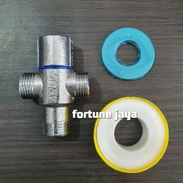 Jual KRAN SHOWER CABANG T TEE / STOP KRAN KERAN SHOWER WASTAFEL BAK ...