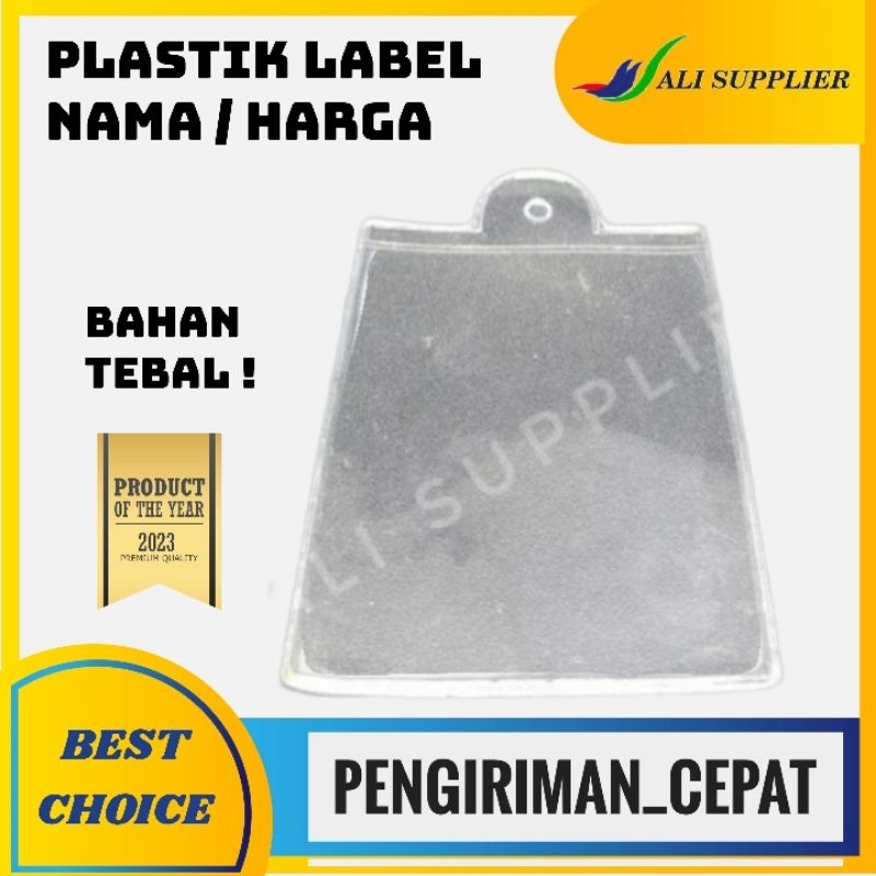 Jual Plastik Gantungan Sepatu / Hang Tag / Price Tag / Plastik Harga ...