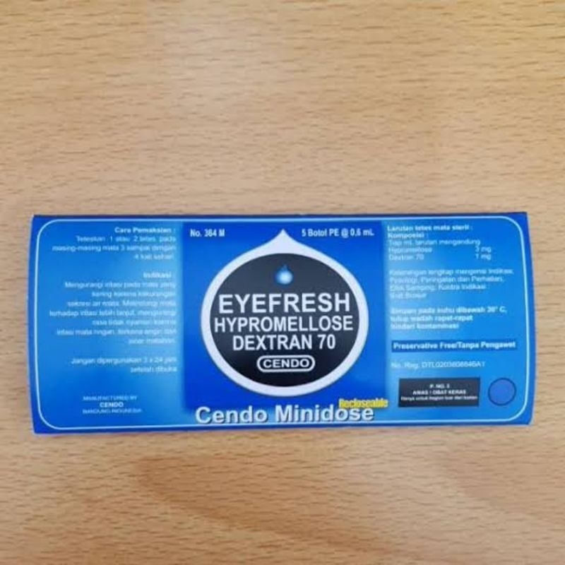 Jual Cendo eyefresh minidose 0,6 ml | Shopee Indonesia