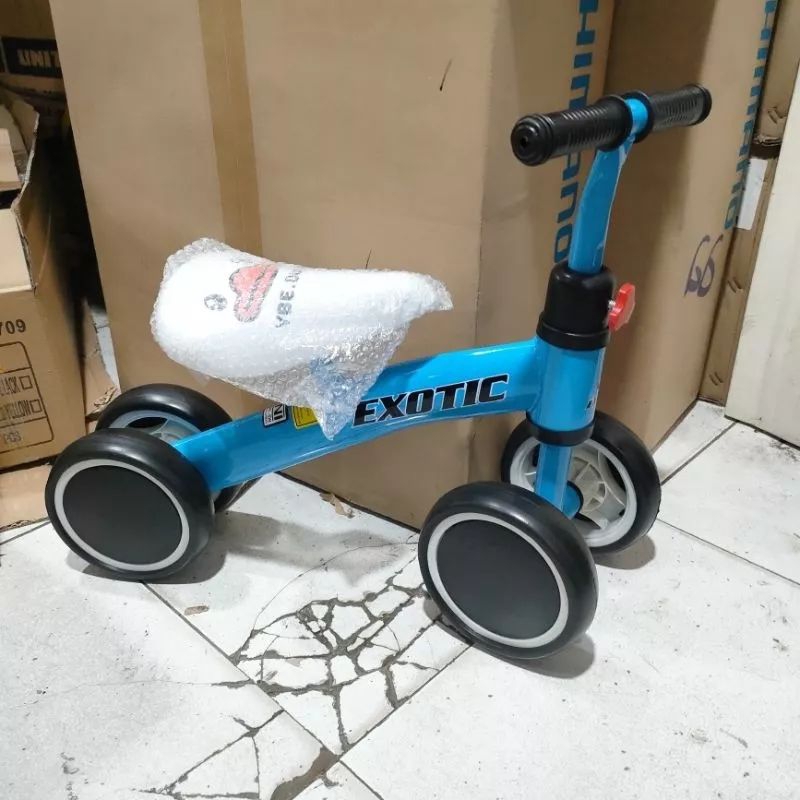 Jual Sepeda Anak Balance Bike Exotic Sepeda Anak Pemula Roda 4 | Shopee ...