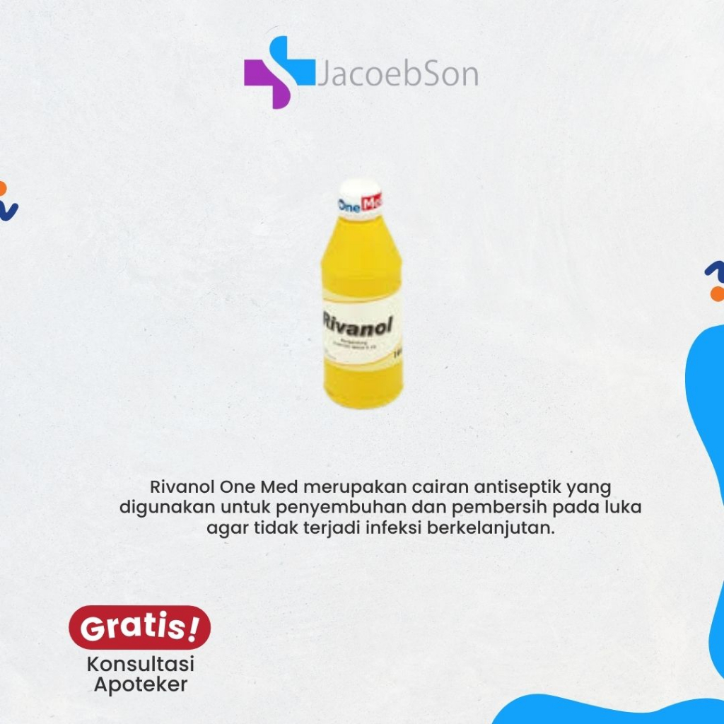 Jual RIVANOL ONEMED 100 ML | Shopee Indonesia