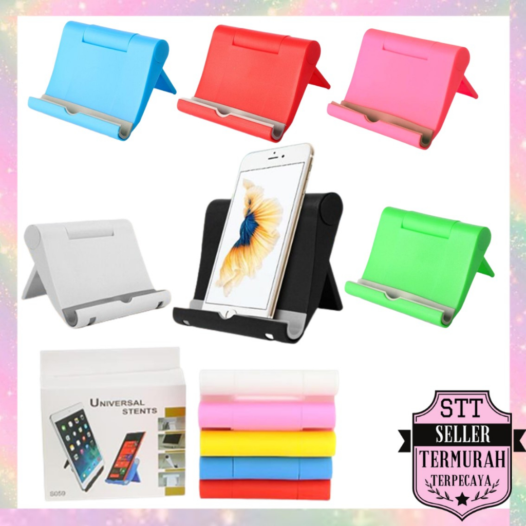 Jual STT Stand Holder Hp Universal Stents Dudukan Smartphone Lipat ...