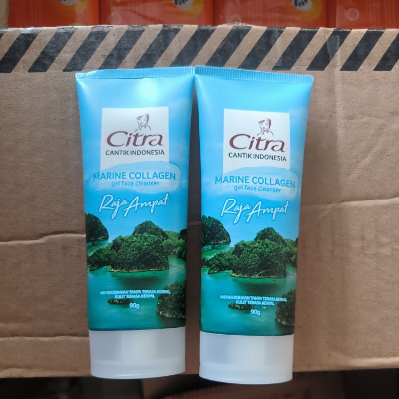 Jual Citra marine collagen Gel face cleanser 90g | Shopee Indonesia