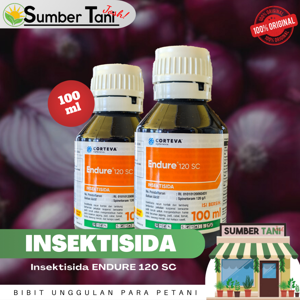 Jual Insektisida ENDURE 120SC Isi Bersih 100ML Pembasmi Hama Tanaman ...
