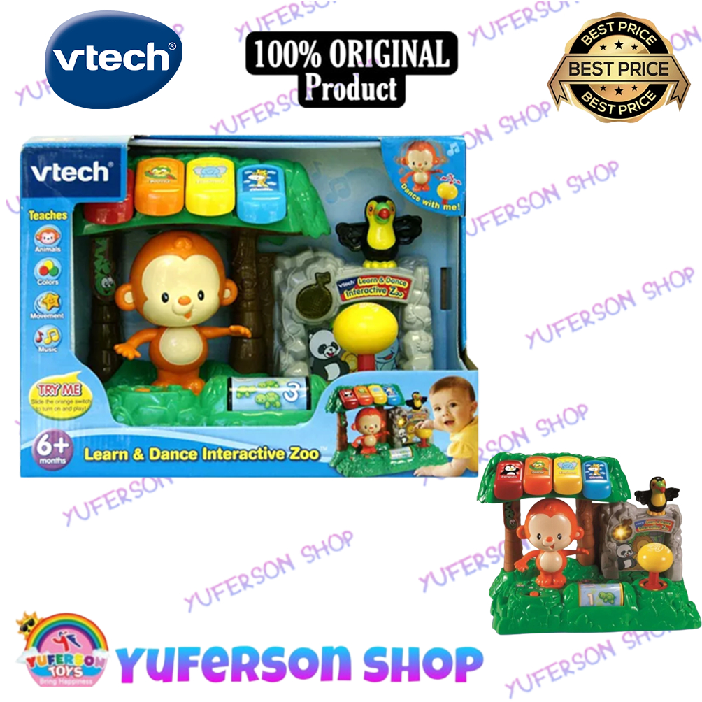 Jual Vtech V-tech Learn and Dance Interactive Zoo | Shopee Indonesia