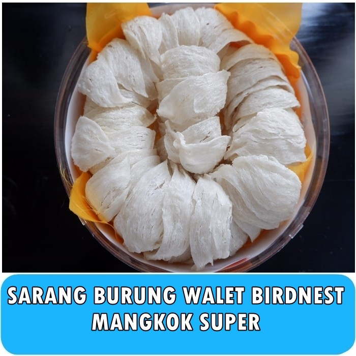 Jual Sarang Burung Walet Bersih Birdnest Mangkok Besar Premium Kualitas ...