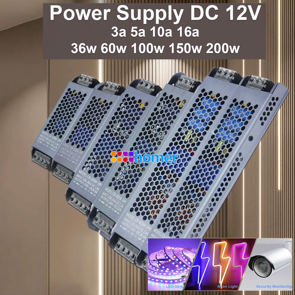 Jual Adaptor LED CCTV 12V DC 12 V driver adapter transformer trafo ...