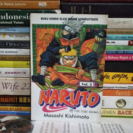 Jual KOMIK NARUTO ORIGINAL VOLUME 3 Masashi Kishimoto Komik Bekas | Shopee Indonesia