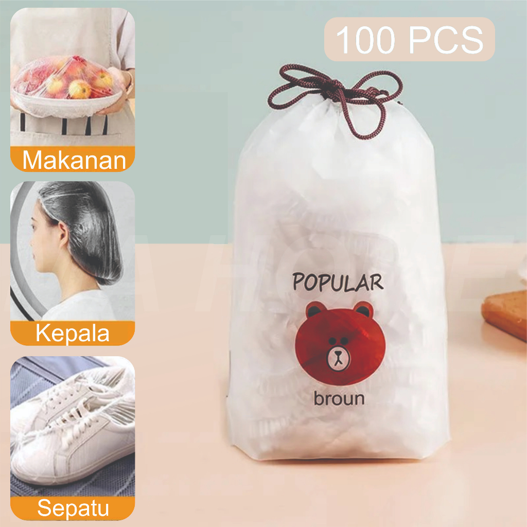 Jual Shower Cap / Plastik penutup pelindung makanan Food Grade ...