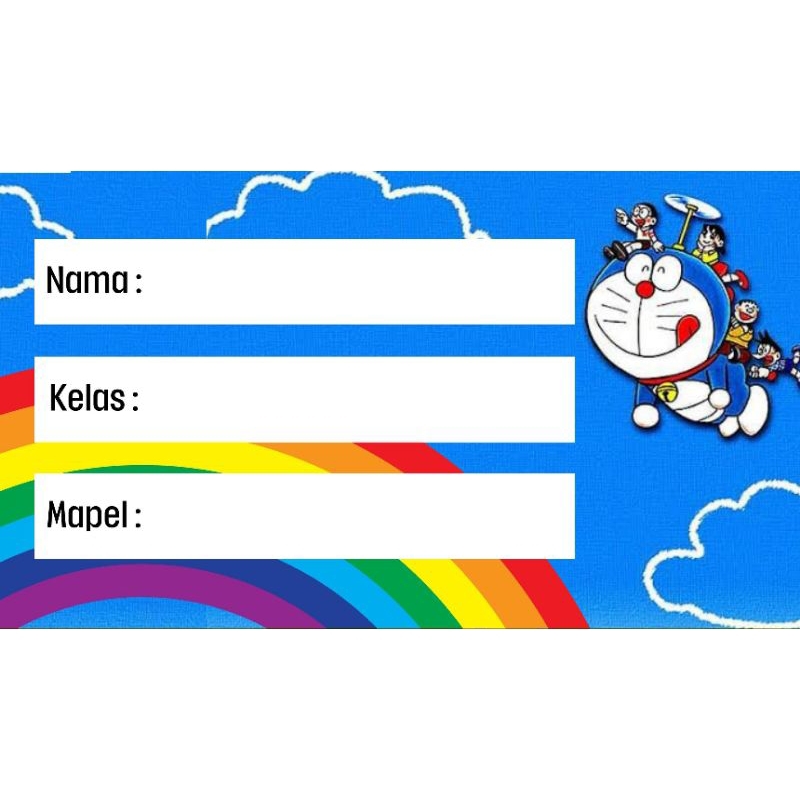 Jual 20 BIJI - Stiker Mapel Aesthetic Karakter Kartun Lucu Elegan ...