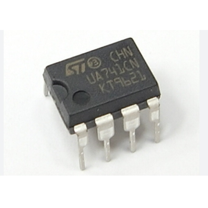 Jual IC LM741 741 UA741CN DIP8. Operational Amplifier OpAmp 8 kaki ready | Shopee Indonesia