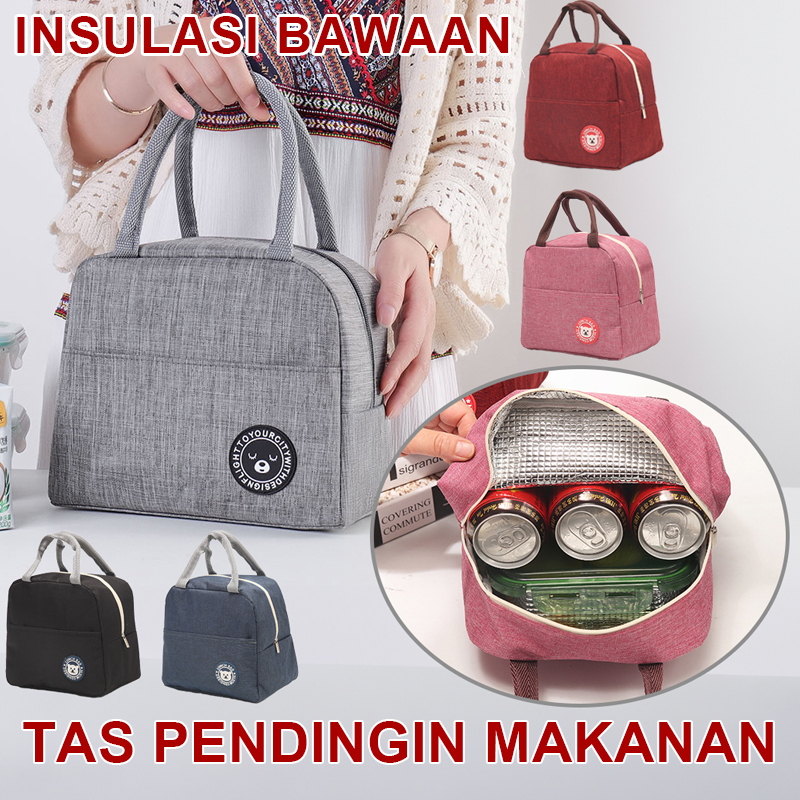 Jual Lunch Bag Cooler Makanan Anak Tas Lunch Box / Lunch Bag / Tas ...