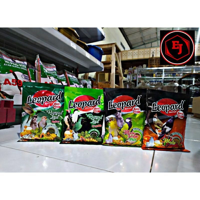 Jual LEOPARD PAKAN BURUNG SEMUA VARIAN | Shopee Indonesia