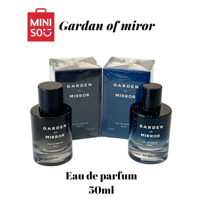 Jual Miniso parfum cowok Garden of Mirror Original 100% | Shopee Indonesia