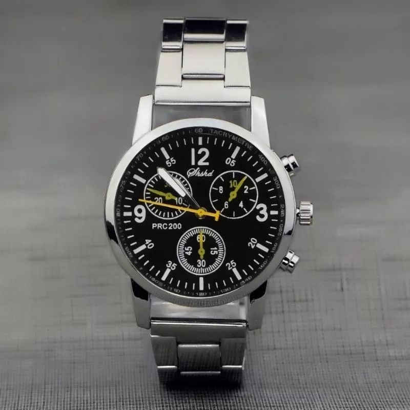 Jual JAM TANGAN PRIA SHSHD ANALOG RANTAI STAINLESS STEEL JAM TANGAN ...