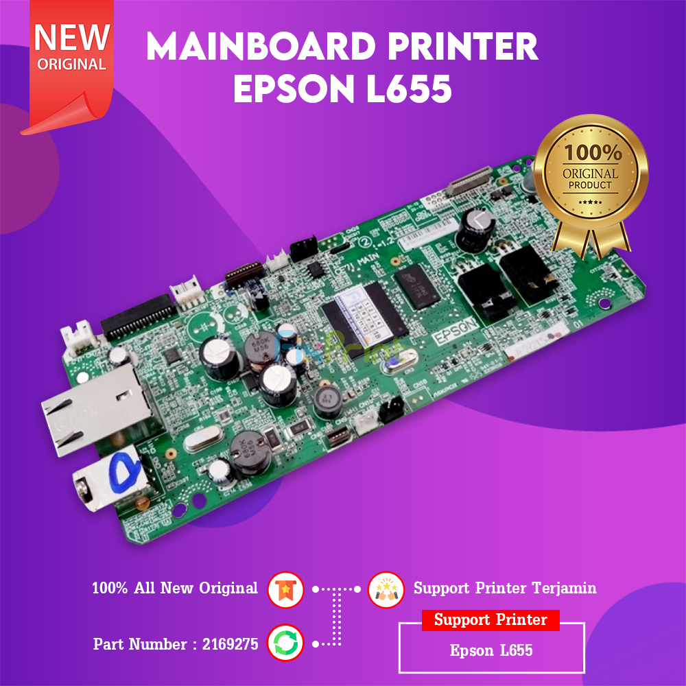 Jual Mainboard Motherboard Printer Epson L655 Board Epson L655 Original ...