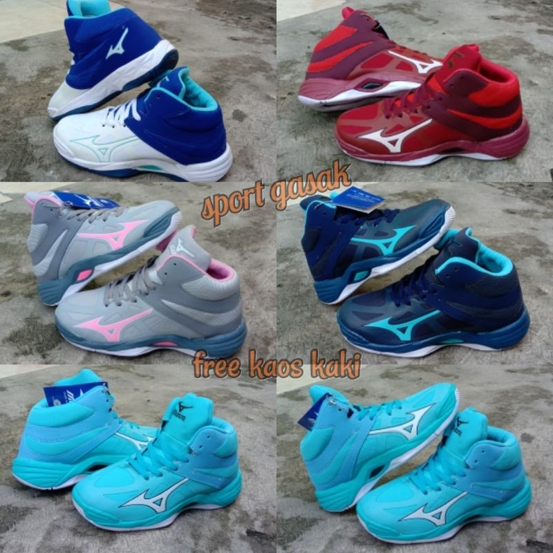 Jual sepatu Volly sepatu olahraga sepatu basket sepatu mizuno kekinian ...