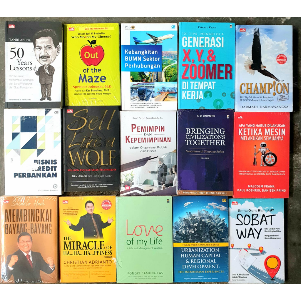 Jual OBRAL BUKU MOTIVASI/BISNIS/SEL INFOPREMENT DLL | Shopee Indonesia