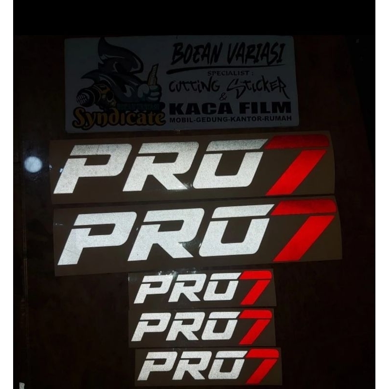 Jual Cutting sticker jdm pro7 pro seven | Shopee Indonesia
