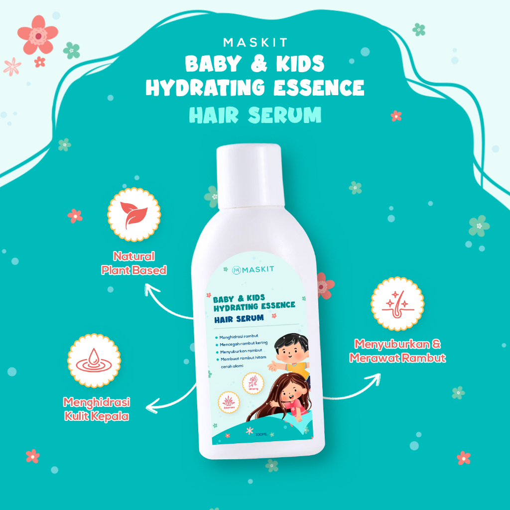 Jual Baby & Kids Hair Serum Hydrating Hair Tonic Penumbuh & Melebatkan ...