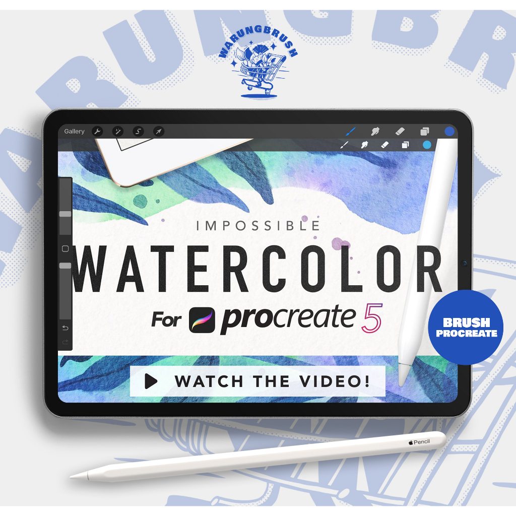 Jual Procreate Watercolor Kit BP00156 | Shopee Indonesia