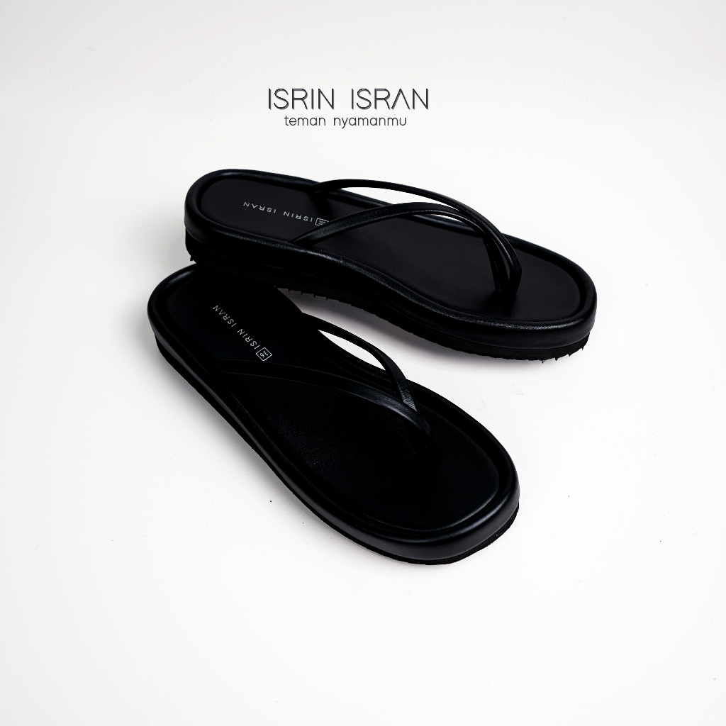 Jual Sandal Jepit Wanita Kekinian Ringan Sendal Tinggi Wedges ISRIN ...