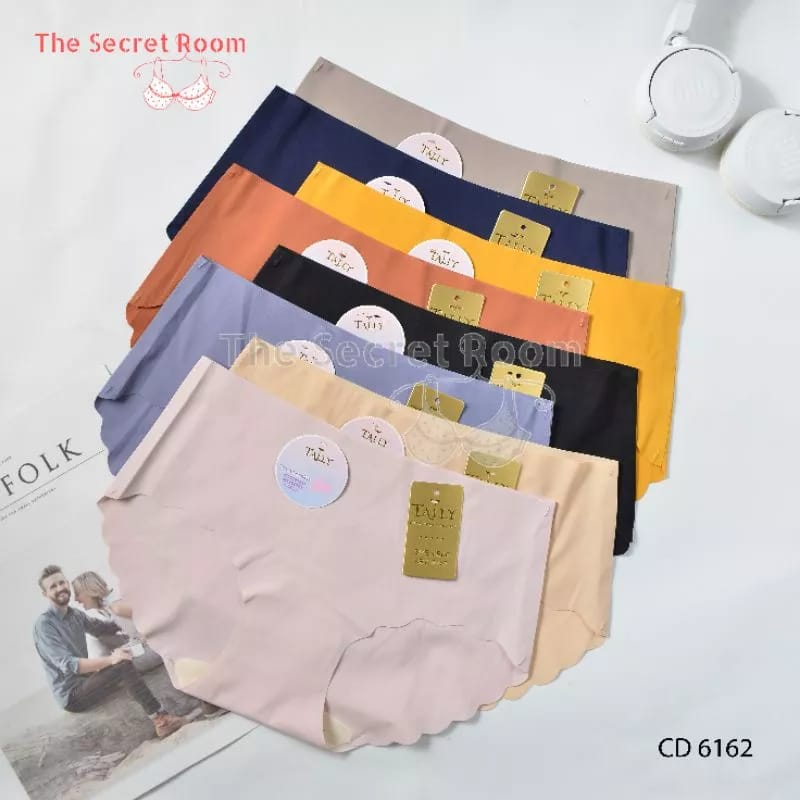 Jual TALLY CD CELANA DALAM SEAMLESS 6162 | FREE SIZE | FIT XL | BAHAN SEAMLESS | Shopee Indonesia