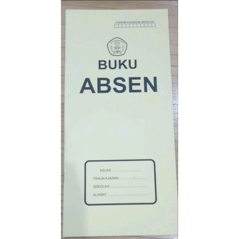 Jual Buku Absensi Absen Daftar Hadir Panjang Tanggung 28 halaman ...
