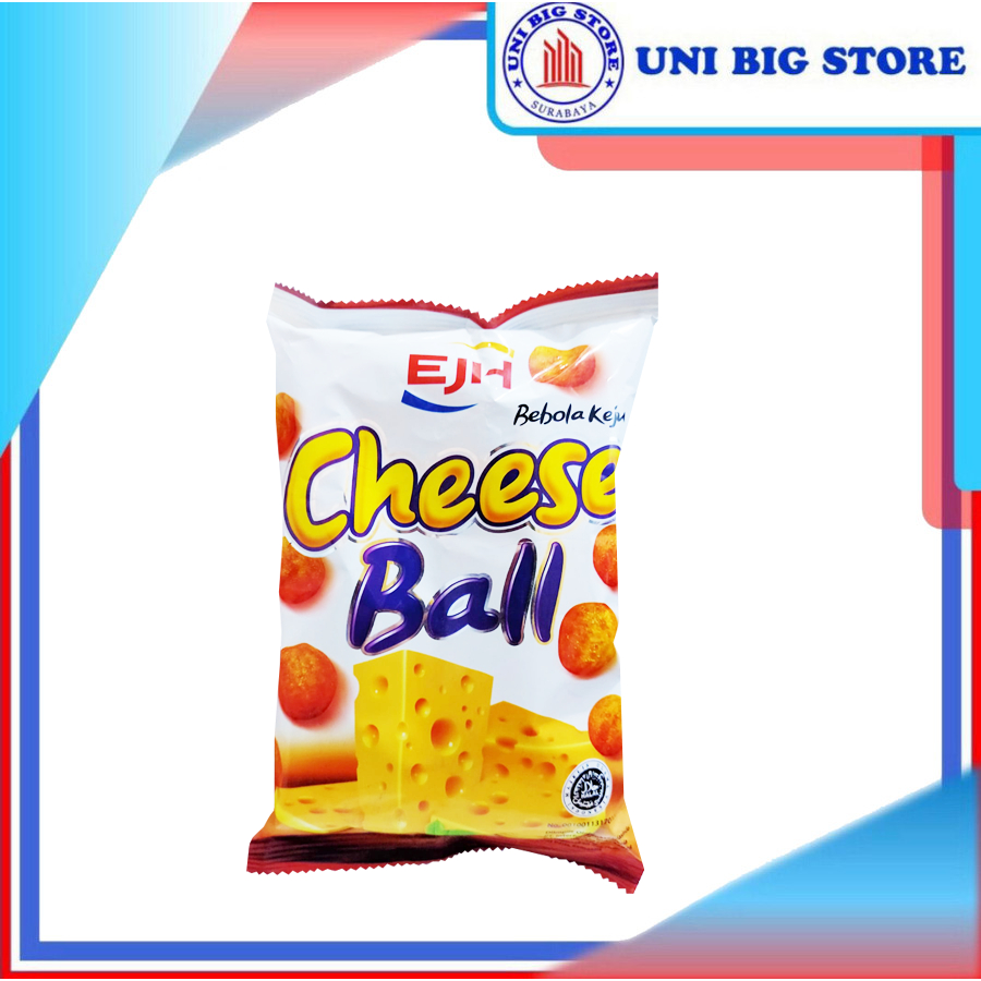 Jual EJH Cheese Ball Snack 50 gr Cemilan Bebola Bola Keju | Shopee ...