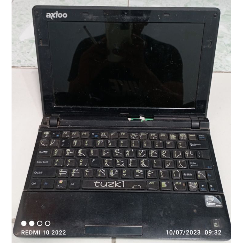 Jual Notebook axioo pico M1110/pjm ddr3 intel atom | Shopee Indonesia