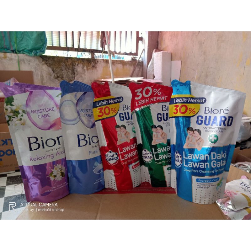 Jual Sabun cair biore refill 800ml/400mlx2 | Shopee Indonesia