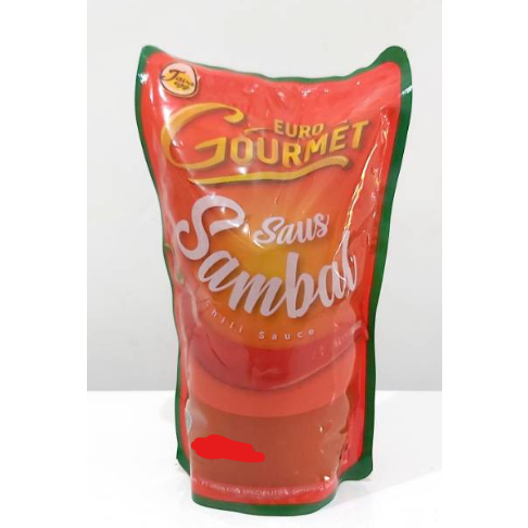 Jual EURO GOURMET SAUS SAMBAL 1 KG SAOS CHILI SAUCE GORMET | Shopee ...