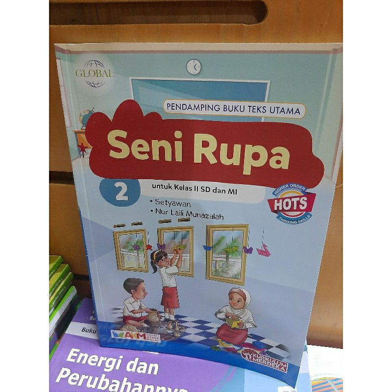 Jual Seni Rupa kelas 1,2,3,4,5,6 SD/MI Global kurikulum merdeka | Shopee Indonesia