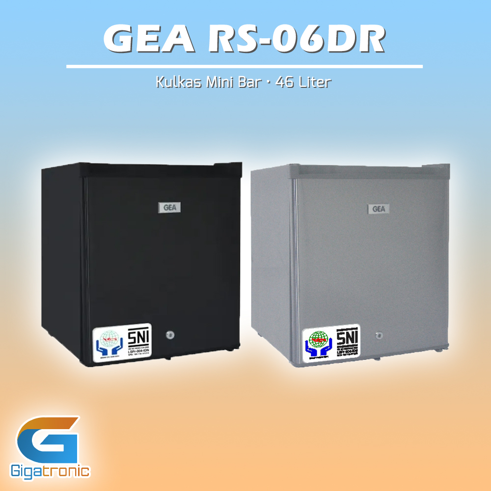 Jual GEA Kulkas Mini Bar RS-06DR / RS 06 DR / RS06DR | Shopee Indonesia