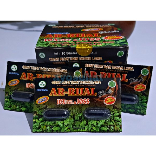 Jual Herbal arrijal black terbaru 1 isi 10blister | Shopee Indonesia