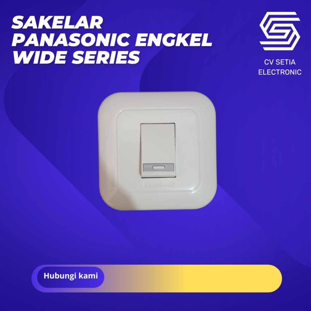 Jual SAKELAR PANASONIC ENGKEL/DOUBLE WIDE SERIES | Shopee Indonesia
