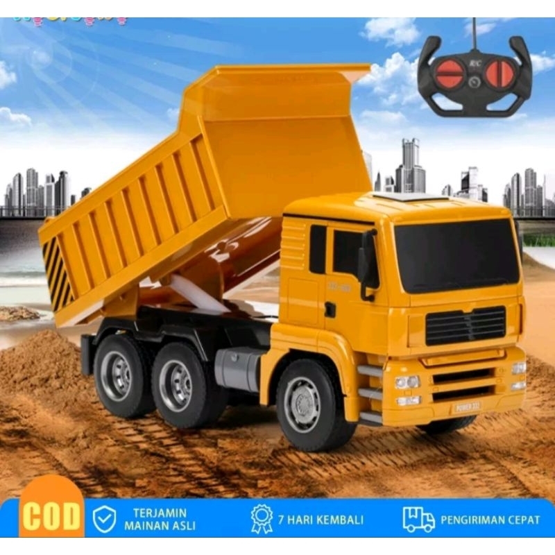 Jual Mobil Remote Control Molen Dump Truck Pasir Truck Mobil RC Molen ...