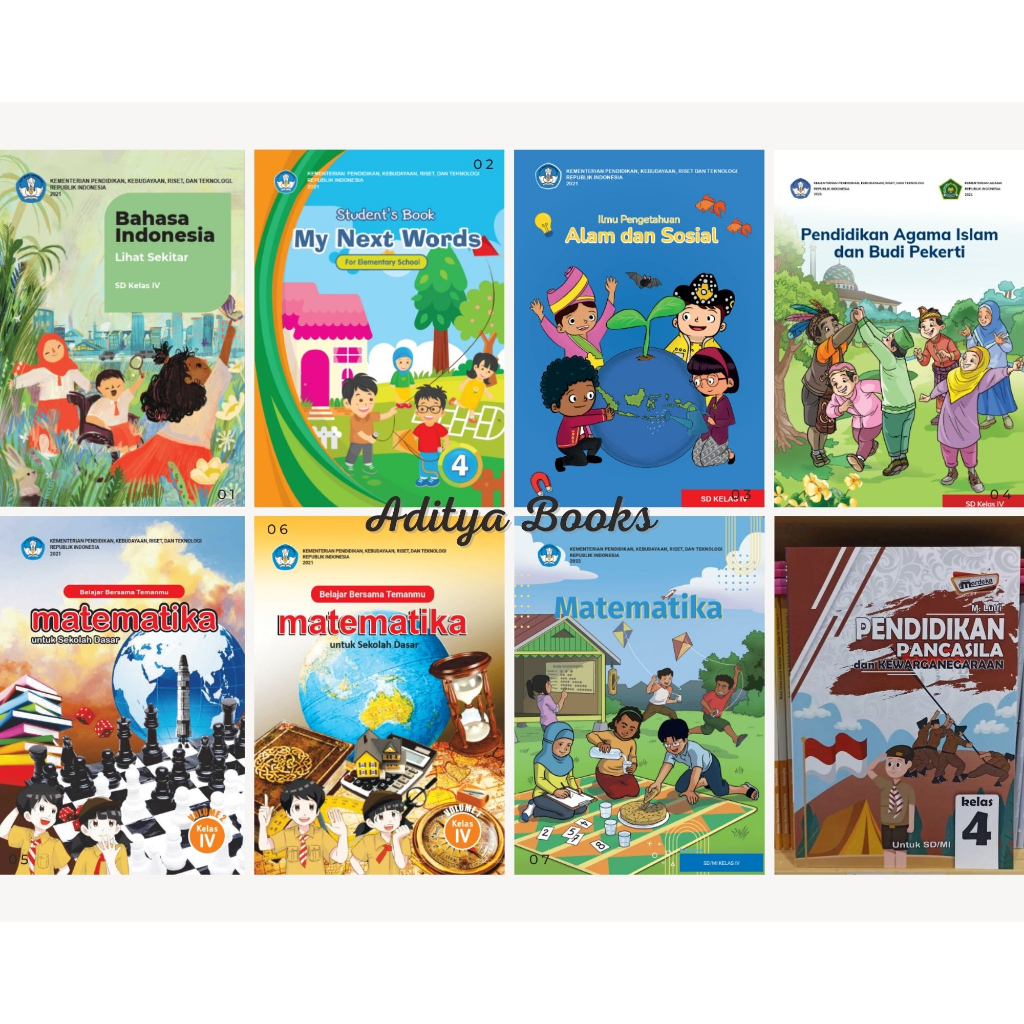 Jual BUKU PAKET KELAS 4 SD /MI KURIKULUM MERDEKA - KEMENDIKBUD | Shopee Indonesia