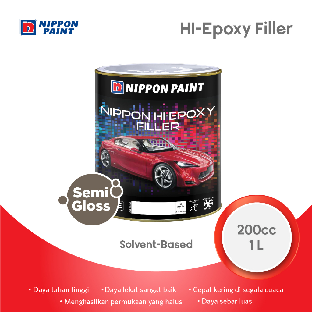 Jual NIPPON HI EPOXY FILLER-1L-PLAMIR/DEMPUL DUCO | Shopee Indonesia