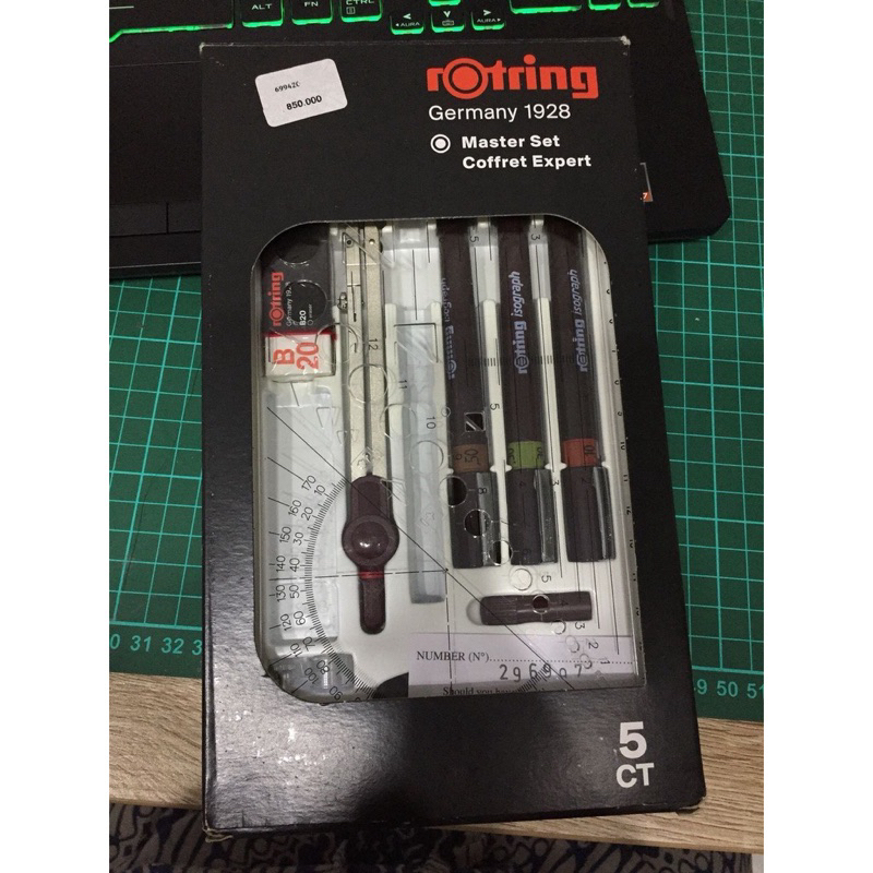 Jual RAPIDO ROTRING SET ORIGINAL (BOOKED) | Shopee Indonesia
