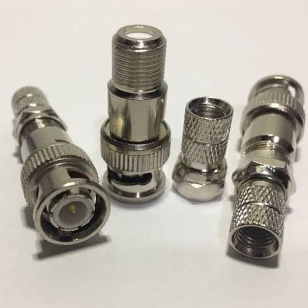 Jual Konektor BNC Drat Jack CCTV BNC Drat Connector Kabel CCTV RG59 Drat High Quality Power Drat ...