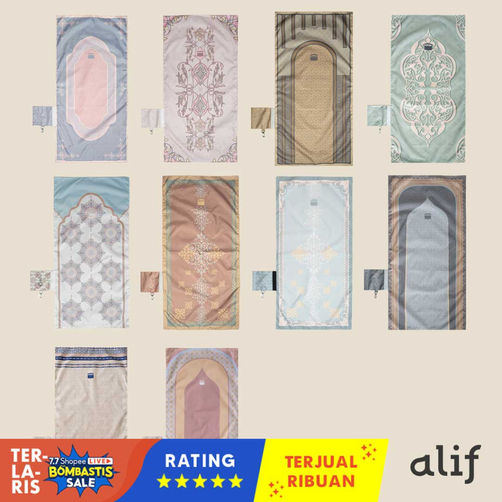 Jual Alif Modern Wear - Sajadah Genggam Travel Waterproof Anti Slip ...