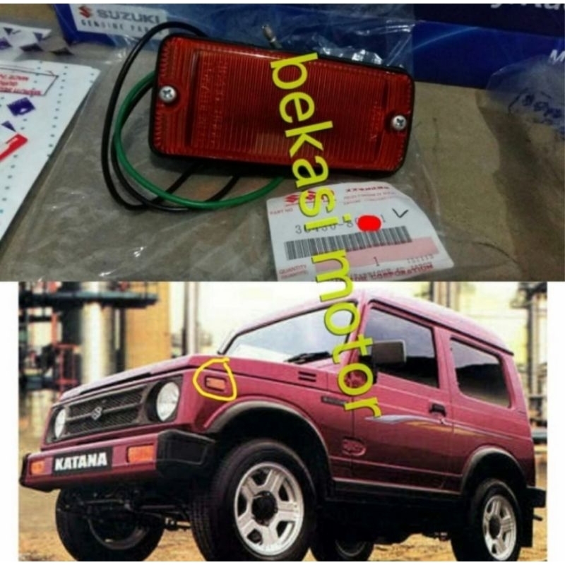 Jual sein sen sign KIRI suzuki katana Jimny Sierra Caribian Original 36430-80001 | Shopee Indonesia