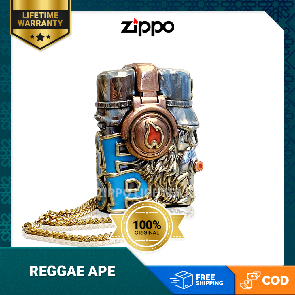 Jual Korek Api Zippo Reggae Ape | Shopee Indonesia