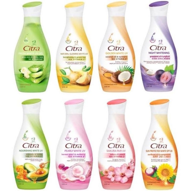 Jual citra hand body lotion 210 ml | Shopee Indonesia