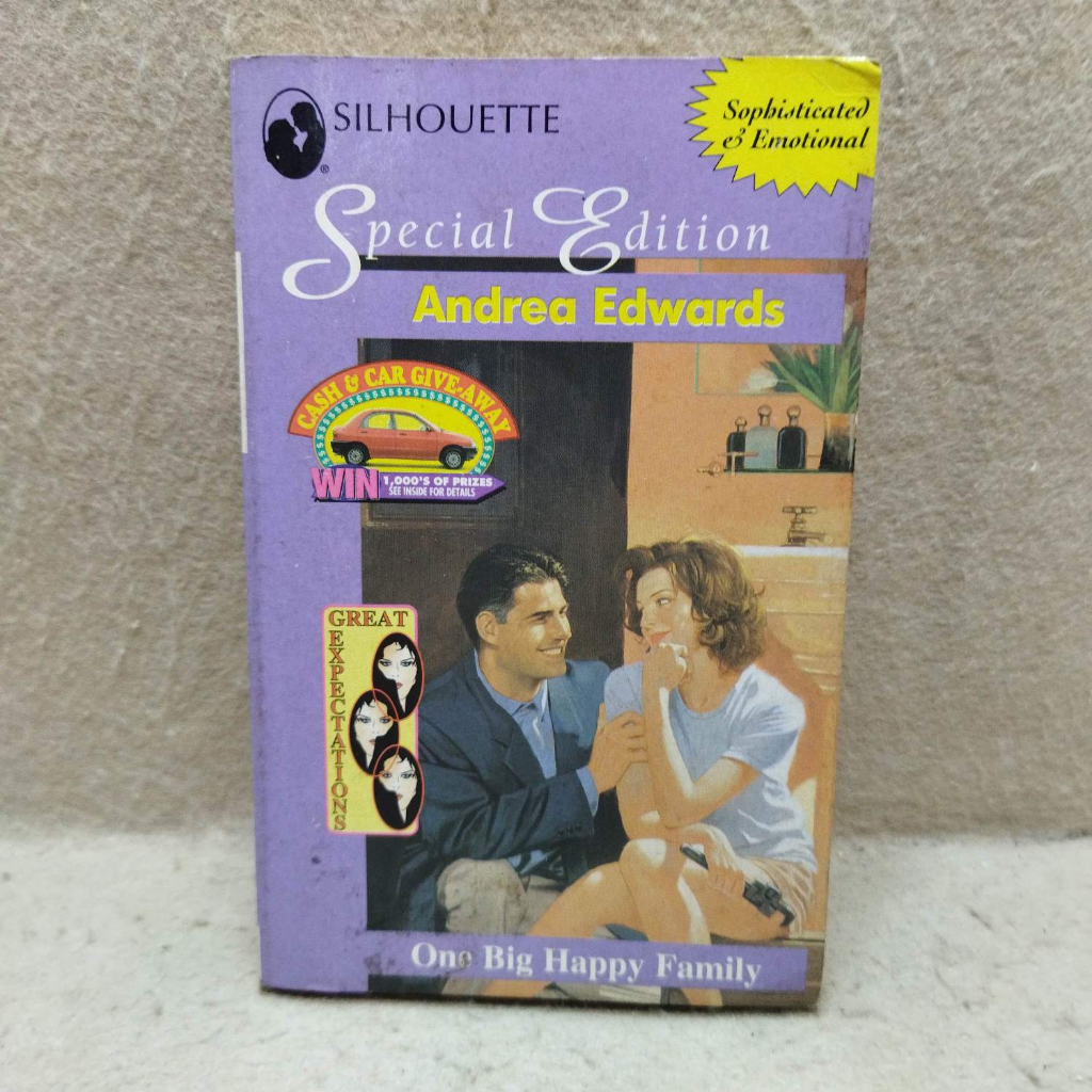 Jual Original novel Silhouette - Andrea edwards - One big happy family | Shopee Indonesia
