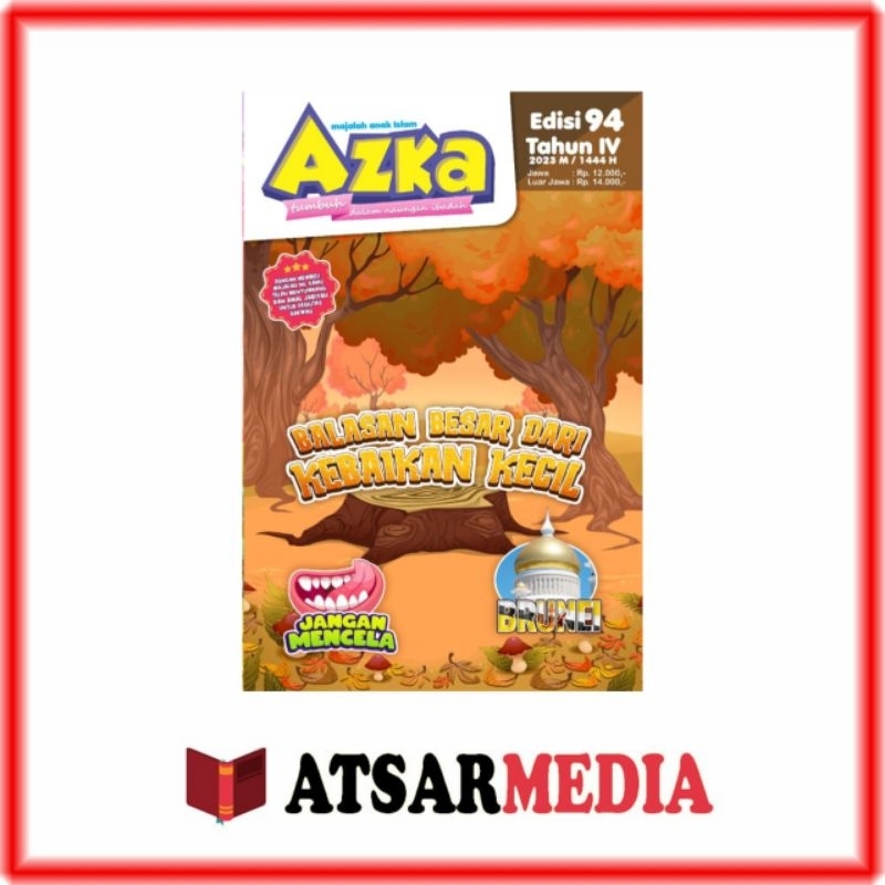 Jual Majalah Azka Edisi 94 Balasan Besar dari Kebaikan Kecil | Shopee ... Jual Majalah Azka Edisi 94 Balasan Besar dari Kebaikan Kecil | Shopee ...