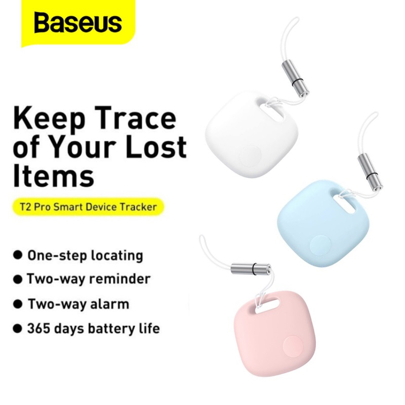 Jual BASEUS T2 Pro Key Finder Wireless Tracker Anti Maling Tracking ...